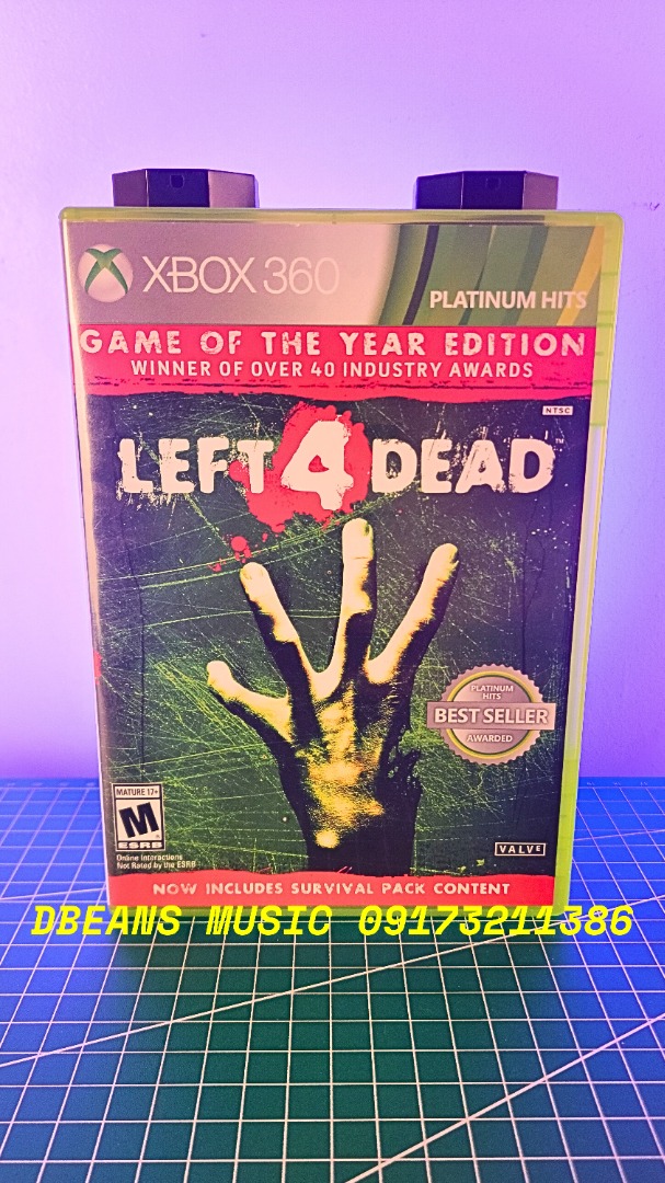 XBOX 360 LEFT 4 DEAD GAME OF THE YEAR EDITION, Video Gaming, Video ...