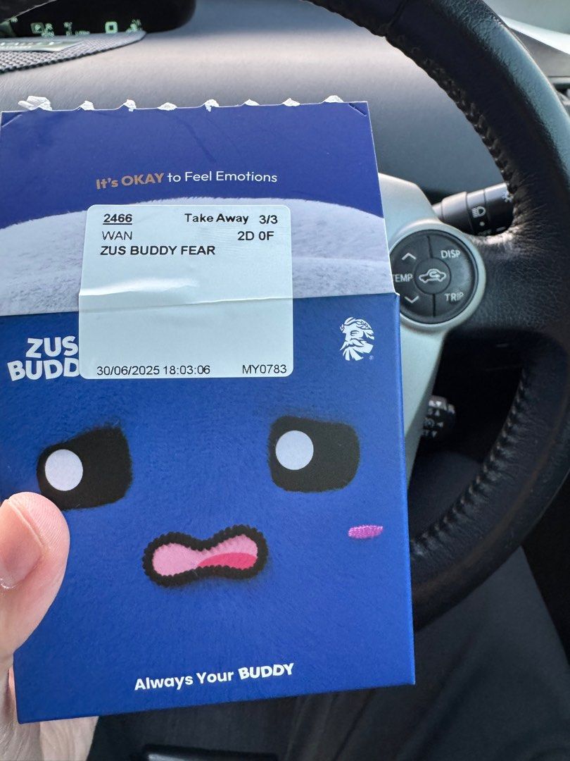 Zus Buddies Fear Plushie (porta pal), Hobbies & Toys, Collectibles ...