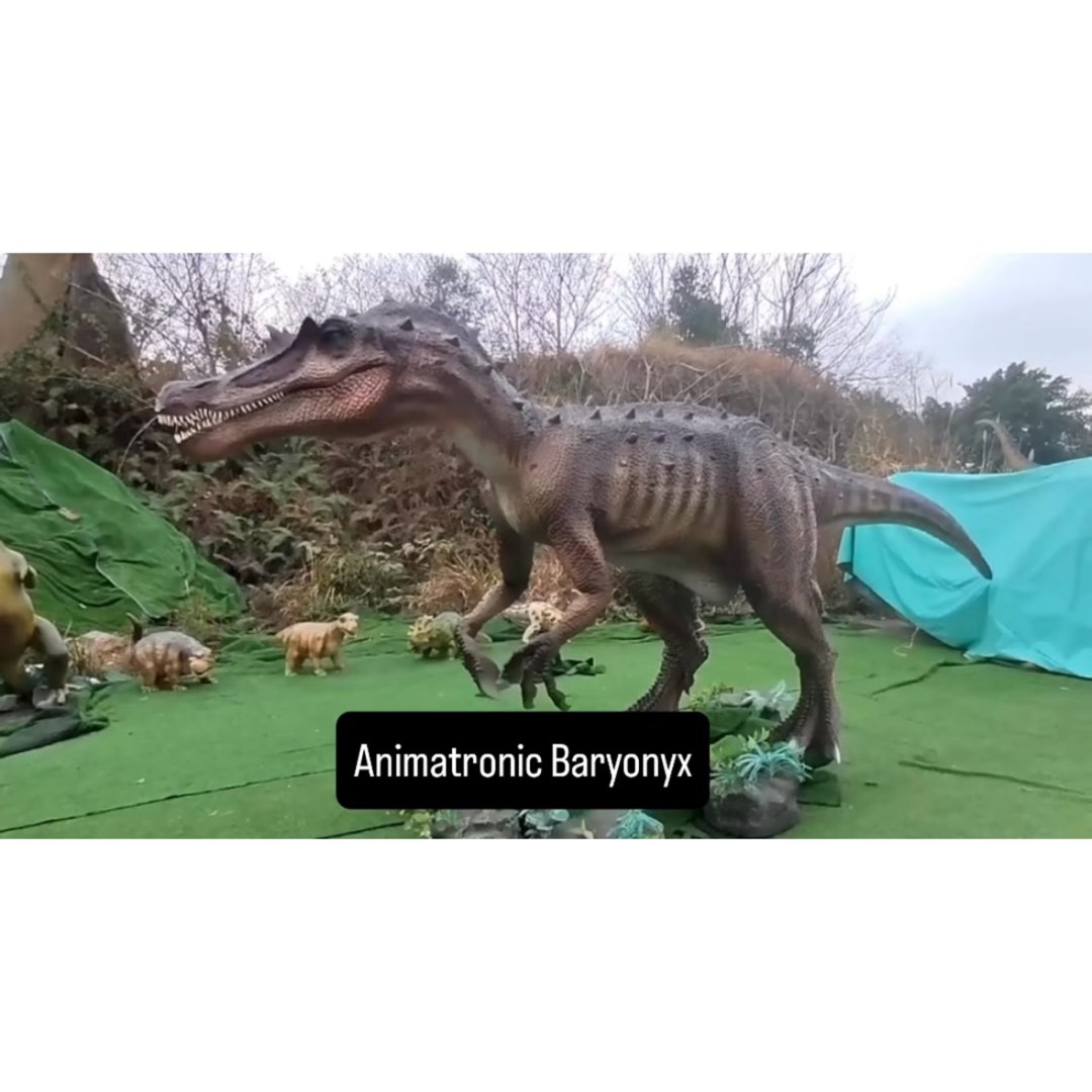 160cm Tall Baryonyx Animatronic/Statue, Hobbies & Toys, Toys & Games on ...