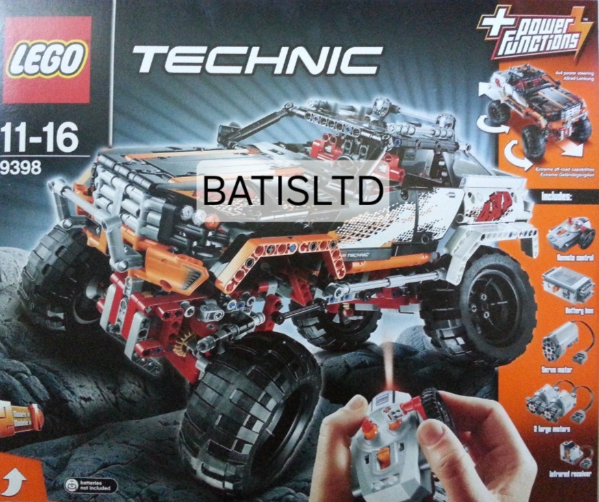 退倉 絕版 Lego Technic 9398 4x4 Crawler 樂高科技RC遙控車, 興趣及遊戲, 玩具 & 遊戲類 - Carousell
