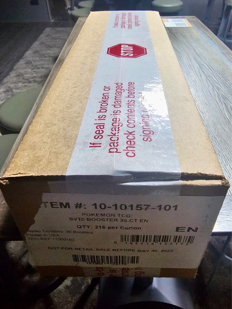 [ Sealed ] SV10 Destined Rivals Booster Box, Hobbies & Toys, Toys ...
