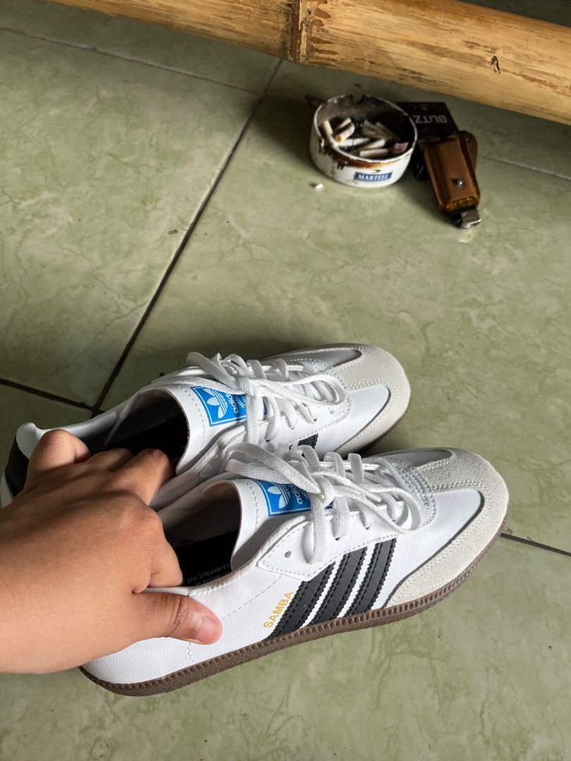 Adidas Samba sz 38, Fesyen Wanita, Sepatu di Carousell
