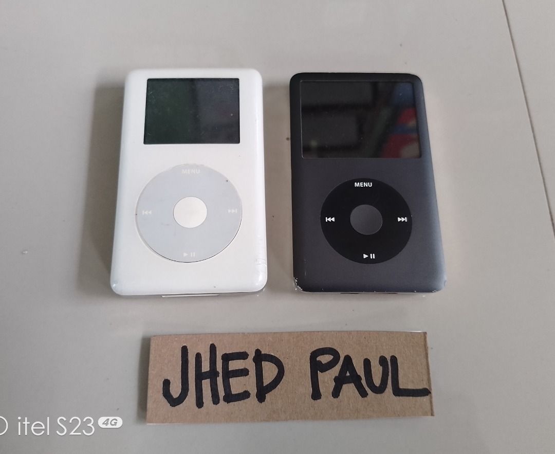 Apple ipod classic (white 4th Gen. 20G), (Gray 5th Gen 120G) From USA ...