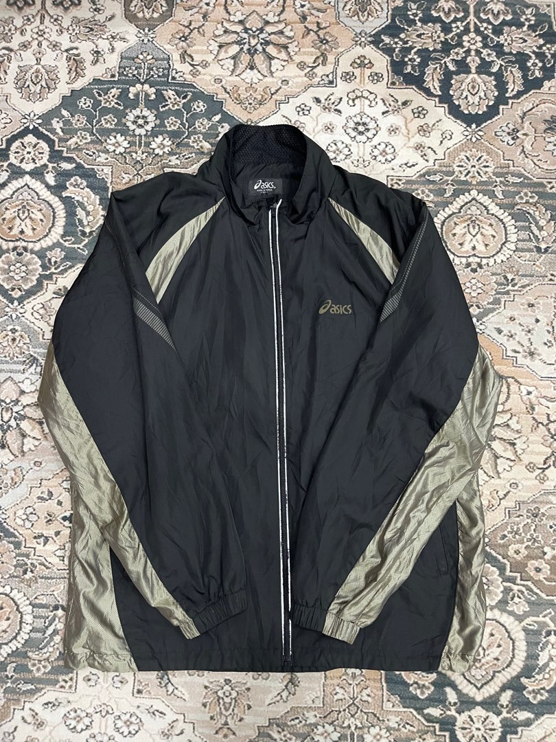 Asics Jacket, Men's Fashion, Activewear on Carousell
