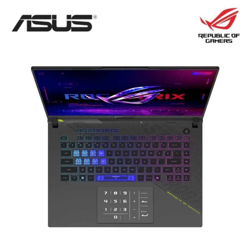 Asus ROG Strix G16 G614P-RRV012W Gaming Laptop (Eclipse Gray) [AMD ...