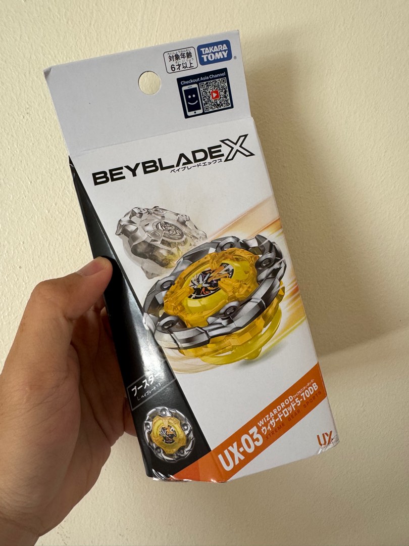 Beyblade X UX 03 Wizard Rod, Hobbies & Toys, Toys & Games on Carousell