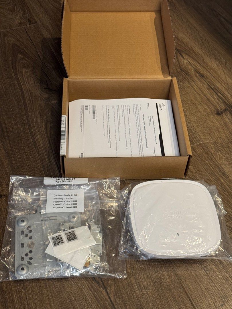 Cisco Catalyst 9105AXI ax Access Point/ router, 電腦＆科技, 電腦周邊及配件, Wifi及上網 ...