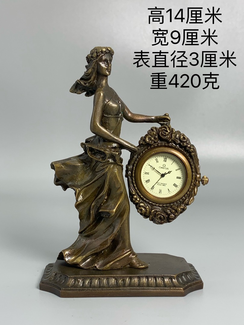 珍藏纯铜机械钟表Collectible Pure Copper Mechanical Clock, Hobbies & Toys ...