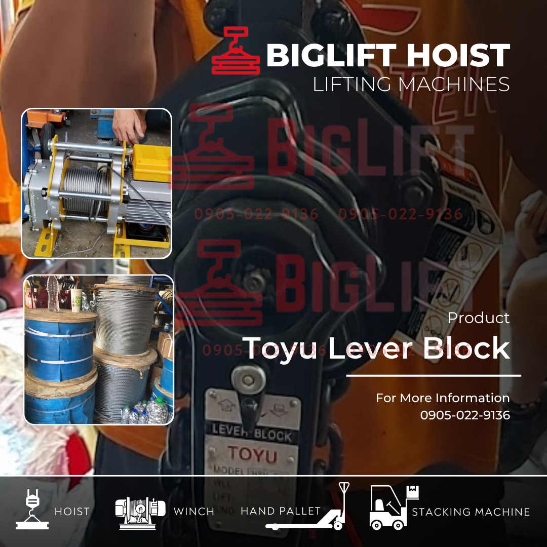 Commercial Type Toyu Lever Block | GYB-700AII Electric Hydraulic Pump ...