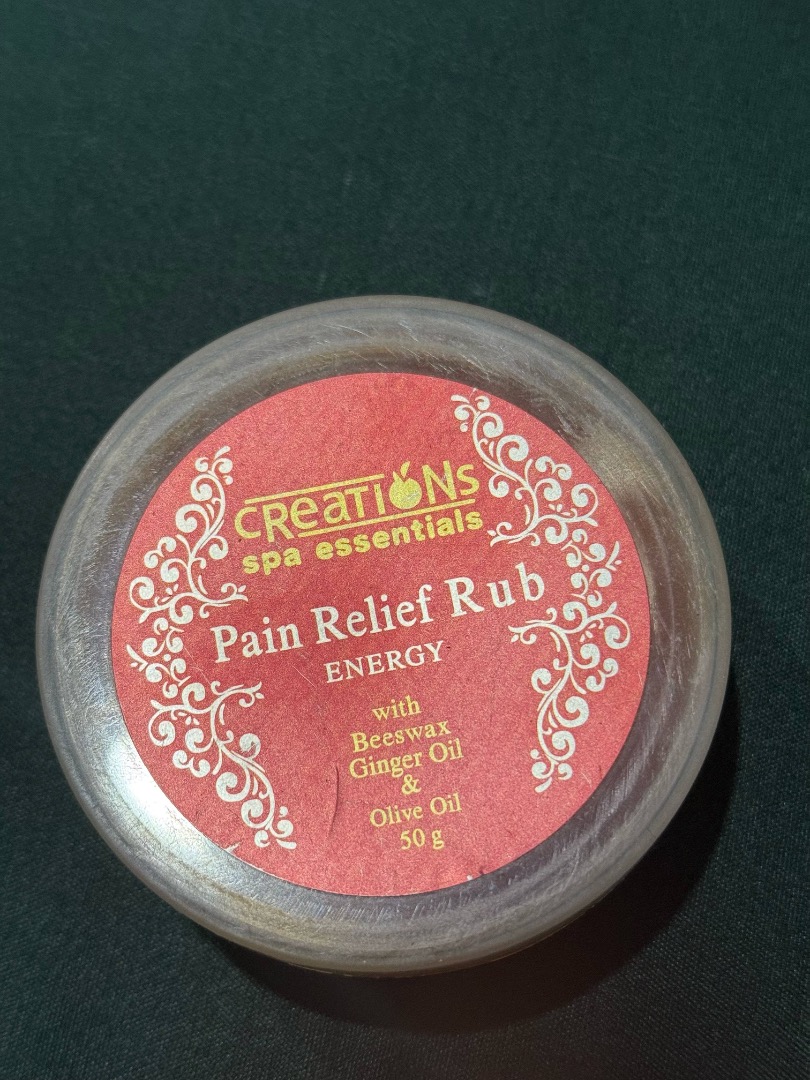 CREATION SPA ESSENTIALS Pain Relief Massage Rub, Beauty & Personal Care ...
