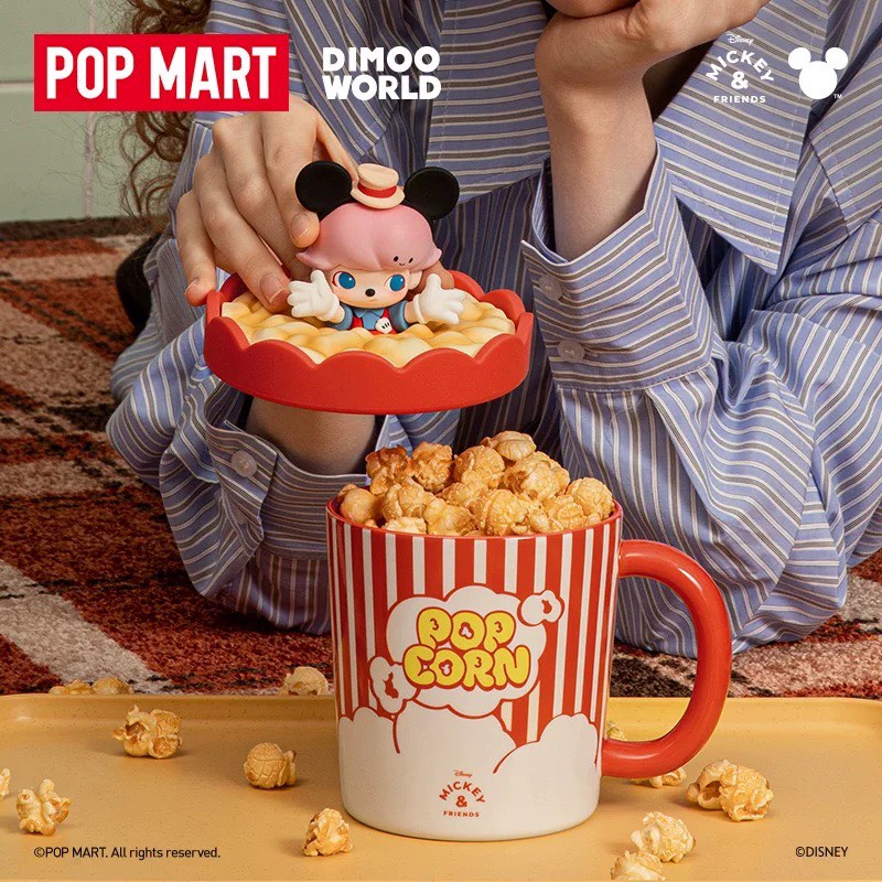 Dimoo world x Disney cup popcorn, Everything Else on Carousell