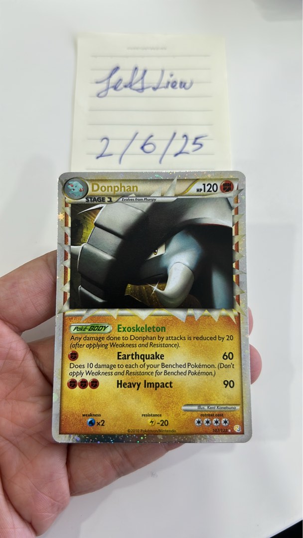 Donphan Prime - 107/123 - Ultra Rare, Hobbies & Toys, Collectibles ...