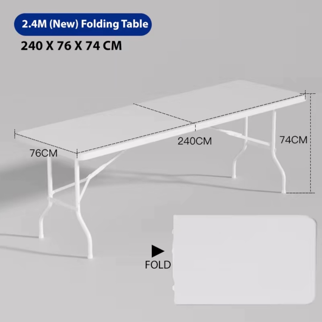 Foldable Dining Table | Household Folding Table | Long Folding Table ...
