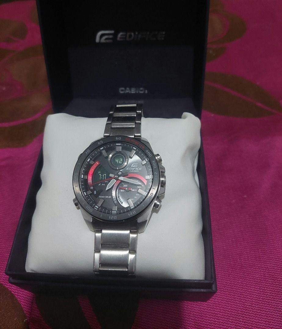For sale Casio Edifice (ECB-900DB-1ADR) Silver, Luxury, Watches on ...