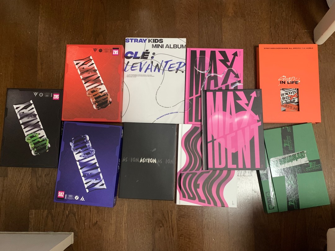 FREE SKZ unsealed albums with inclusions, Hobbies & Toys, Memorabilia ...