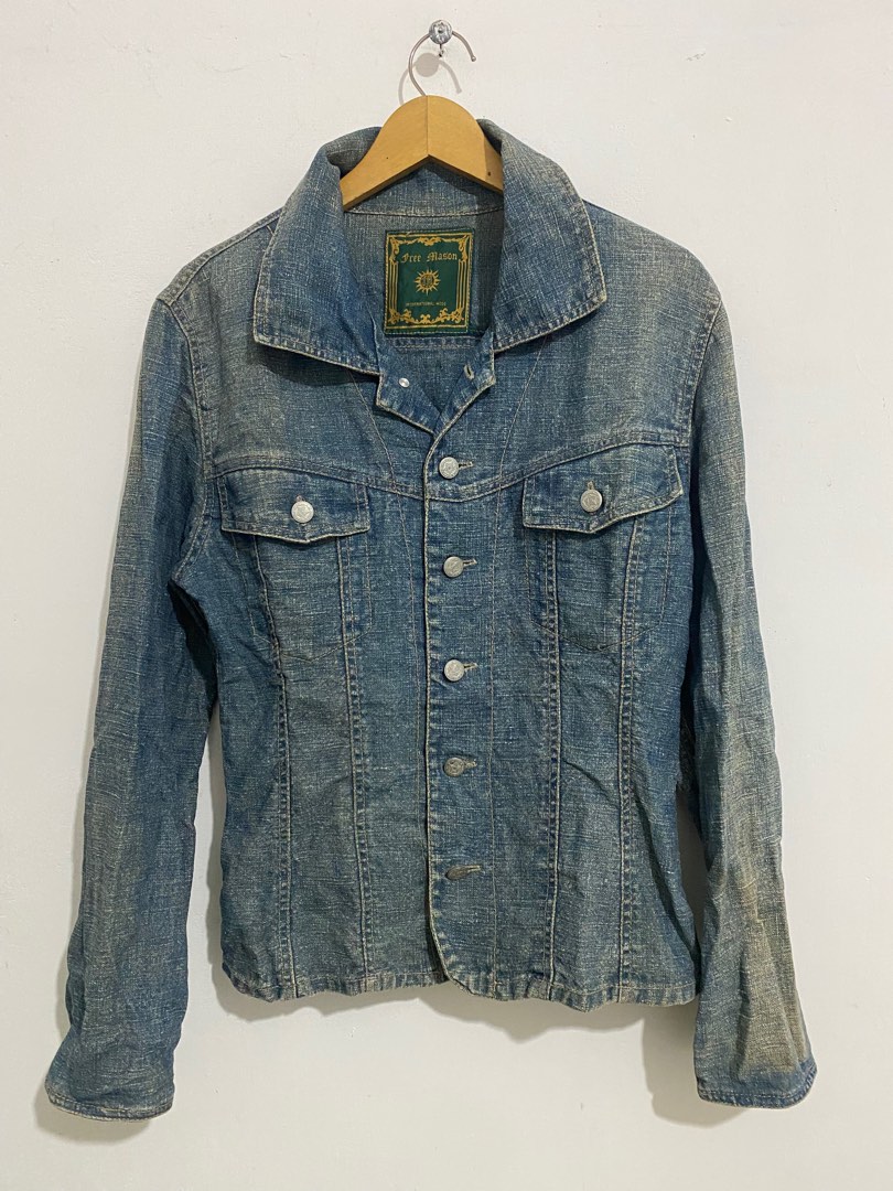 Freemason japanese denim jacket ifsixwasnine lgb kmrii goa fuga ppfm ...