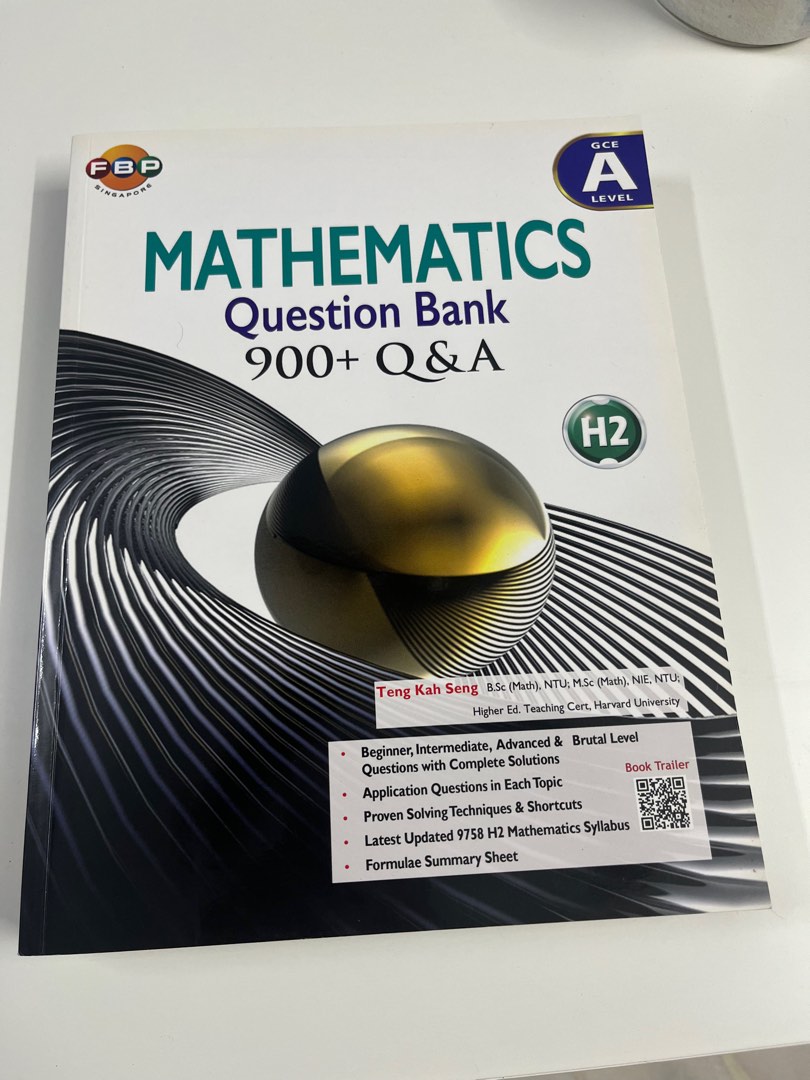 H2 Maths A levels Textbook, Hobbies & Toys, Books & Magazines ...