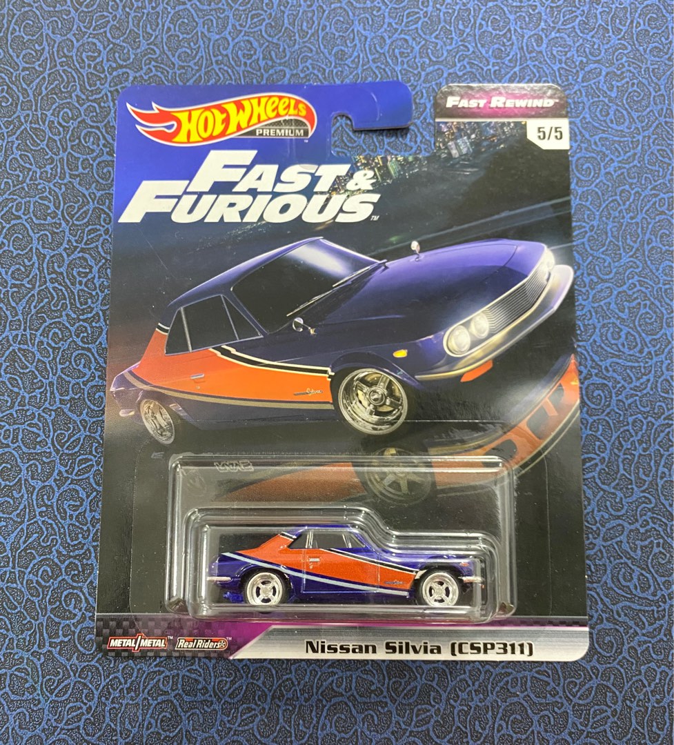 Hot Wheels Fast & Furious Nissan Silvia CSP311 Fast Rewind, Hobbies ...