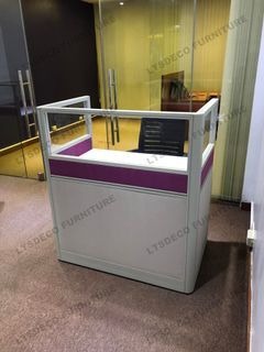 INDIVIDUAL WORKSTATION CUBICLE | OFFICE PARTITION | OFFICE FURNITURE, Furniture & Home Living ...
