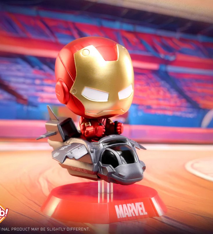 Iron Man - MARVEL COSBI RIDER BOBBLE-HEAD COLLECTION, Hobbies & Toys ...