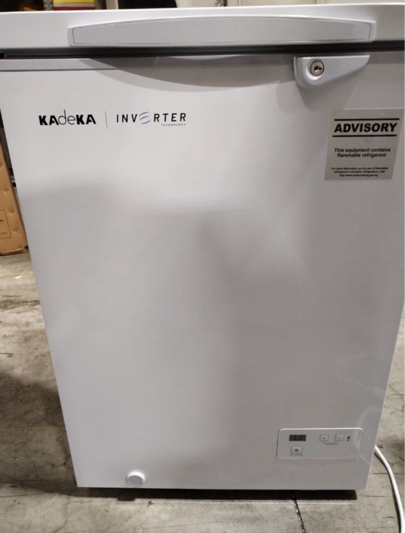 Kadeka Chest Freezer 100L, TV & Home Appliances, Kitchen Appliances ...