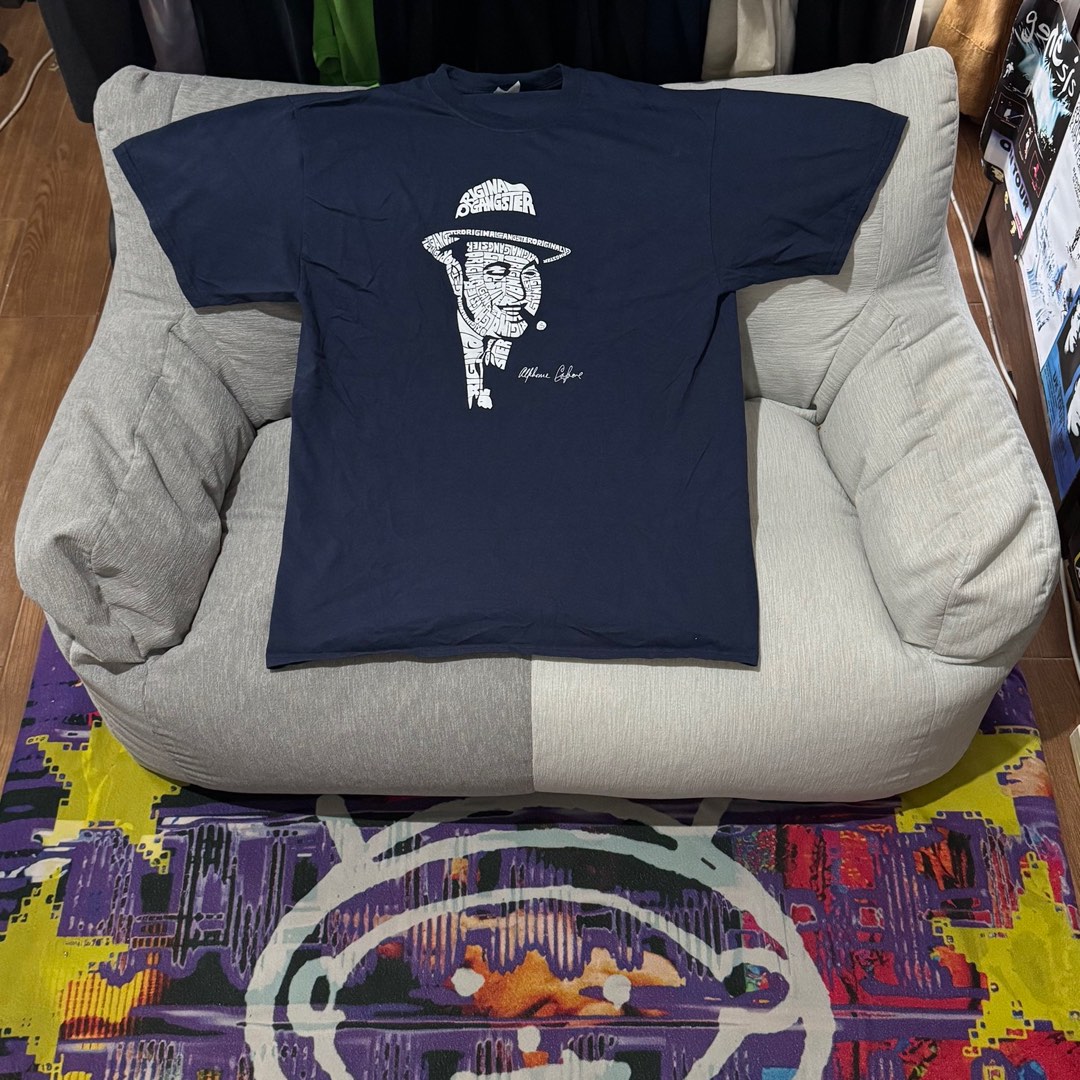 Kaos mafia al capone chicago original, Fesyen Pria, Pakaian , Atasan di ...