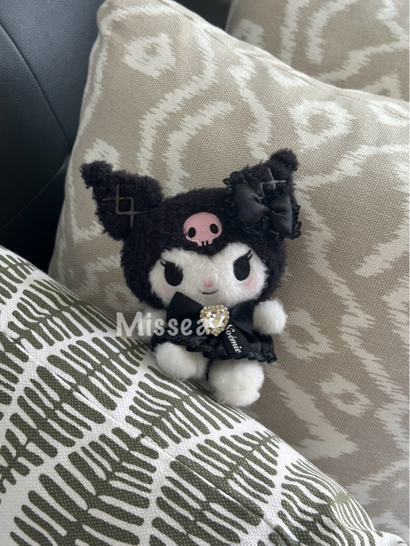 Kuromi x Noemie Plush Bag Charm Mascot (original / rare), Hobbies ...