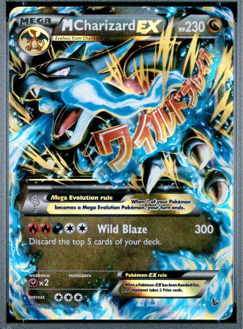M Charizard flash fire psa 10, Hobbies & Toys, Toys & Games on Carousell