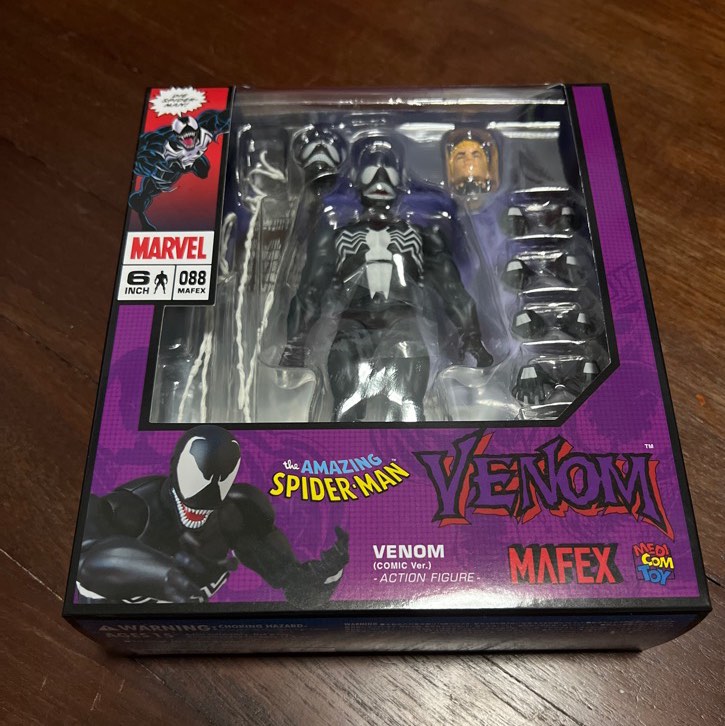 MAFEX Venom (Comic Ver.), Hobbies & Toys, Toys & Games on Carousell