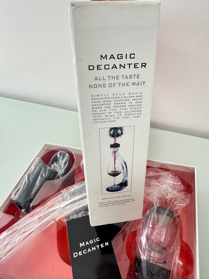 Magic decanter deluxe derator set on Carousell