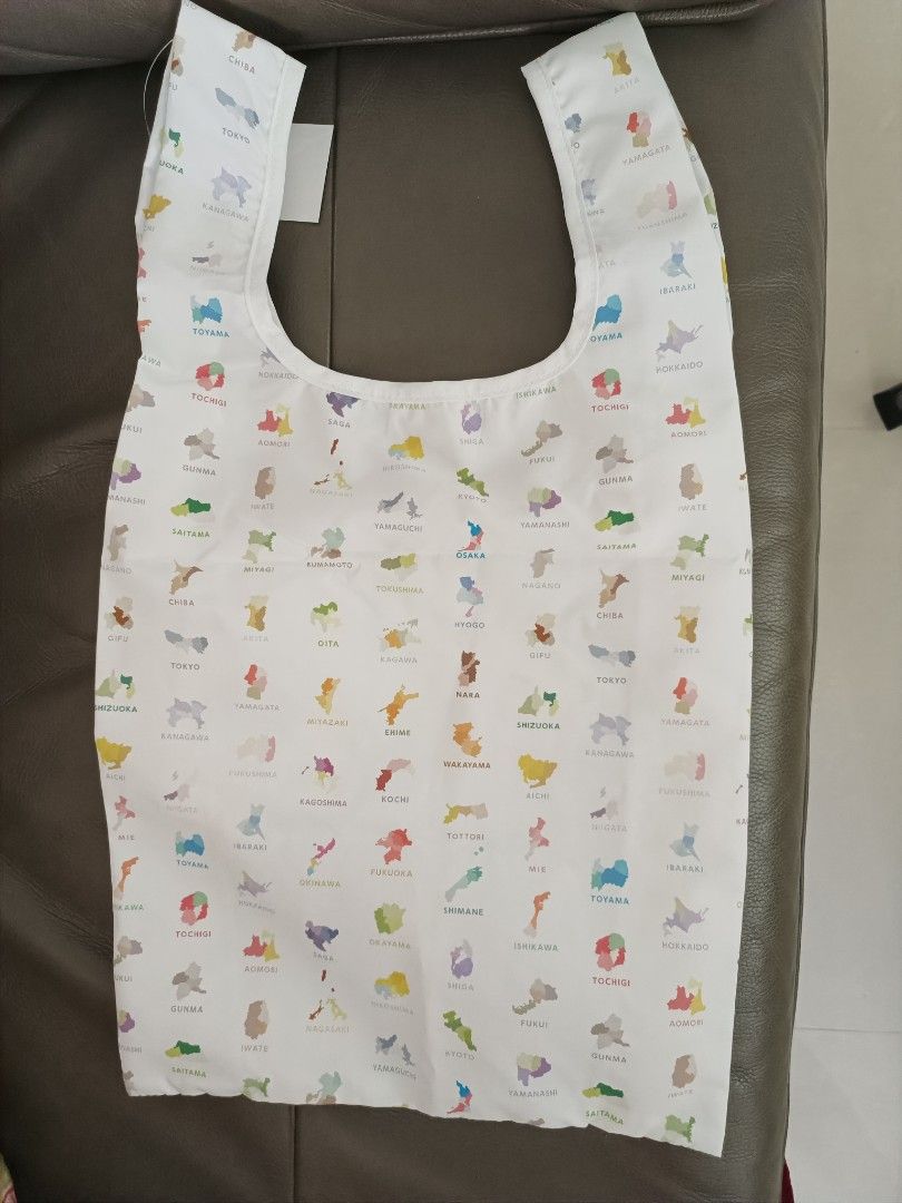 Map of Japan eco bag, Women's Fashion, Bags & Wallets, Tote Bags on ...