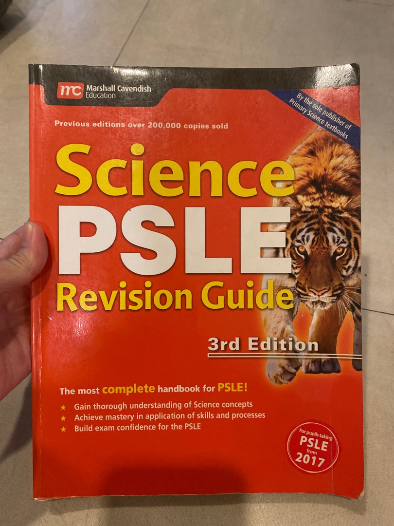 Marshall Cavendish Science PSLE Revision Guide 3rd Edition, Hobbies ...