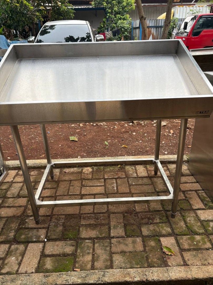 Meja Display Stainless Ikan dan Ayam Potong, Kitchen & Appliances di ...