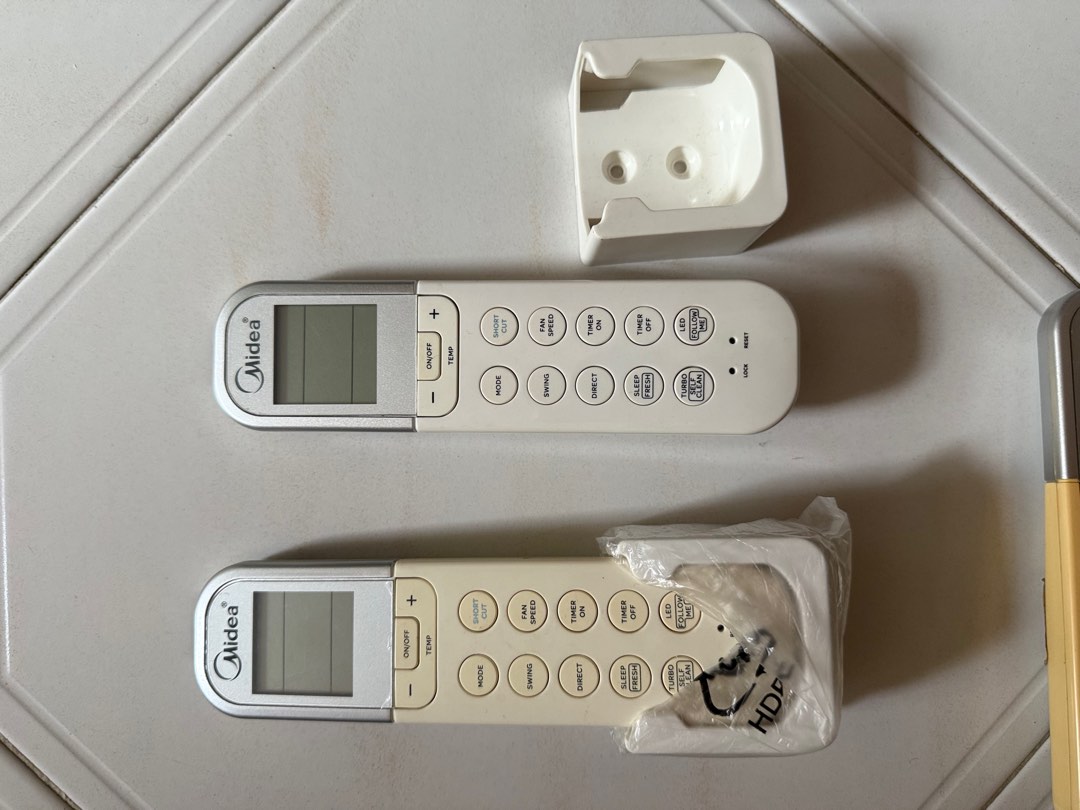 Midea system 3 remote control, TV & Home Appliances, Portable Air ...