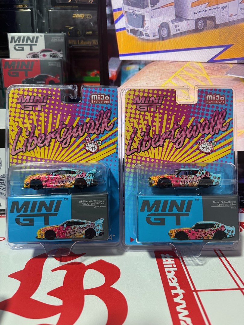 (Bundle) Mini GT Liberty Walk Kuma Nissan Kenmeri 35GT-RR 698 742 LBWK, Hobbies & Toys, Toys ...