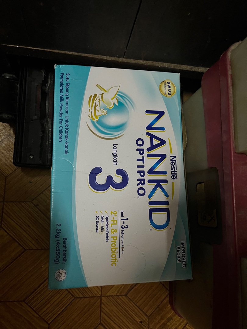 Nan kid optipro 3 (1-3 years old) exp 30/09/2025, Babies & Kids ...