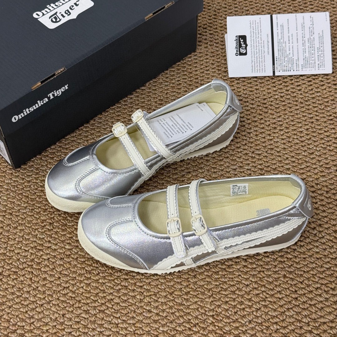 Onitsuka Tiger MEXICO 66 TGRS Mary Jane shoes Ballet shoes, Women's ...