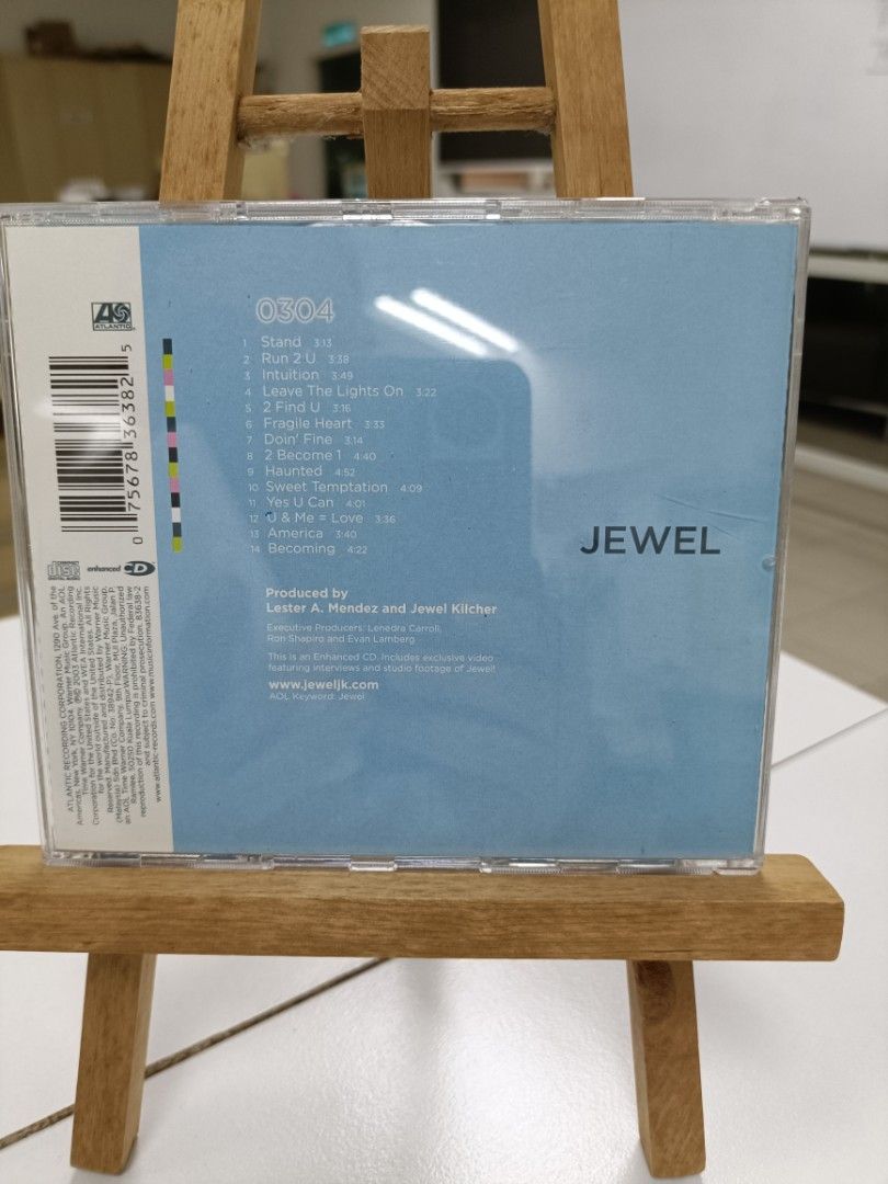 Original CD - Jewel (0304), Hobbies & Toys, Music & Media, CDs & DVDs ...