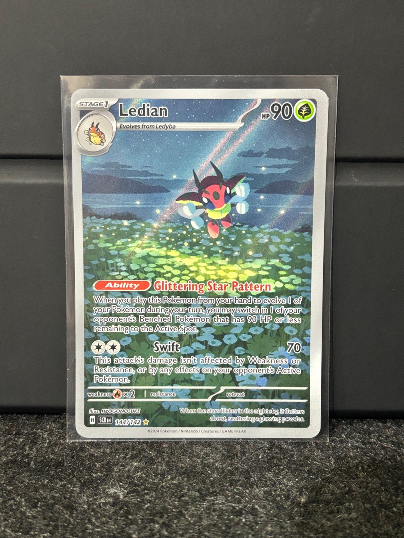 Pokemon Card: Ledian Full Art, Hobbies & Toys, Toys & Games on Carousell