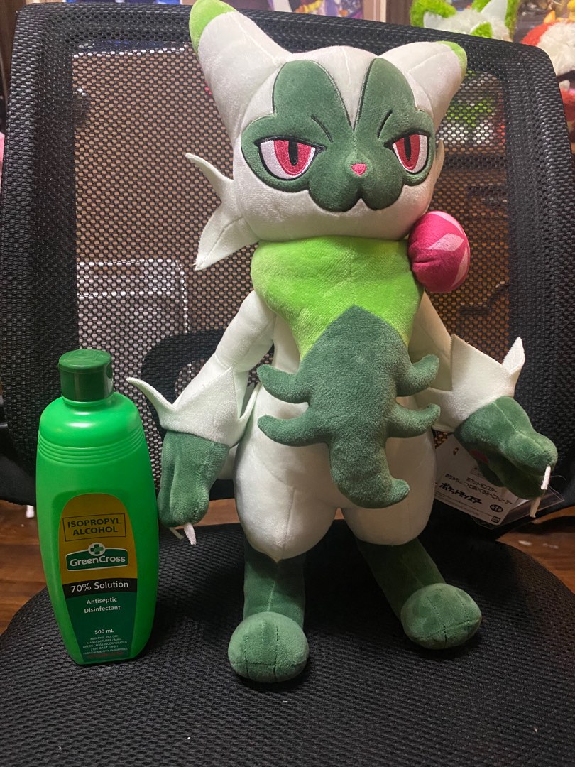 Pokemon Floragato Jumbo Plush, Hobbies & Toys, Toys & Games on Carousell