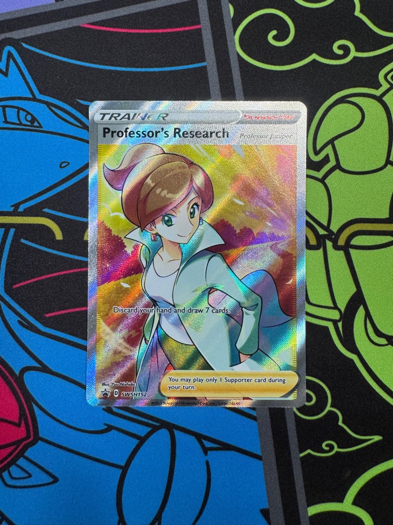 [Pokemon TCG] Professor's Research SWSH152 Professor Juniper Black Star ...