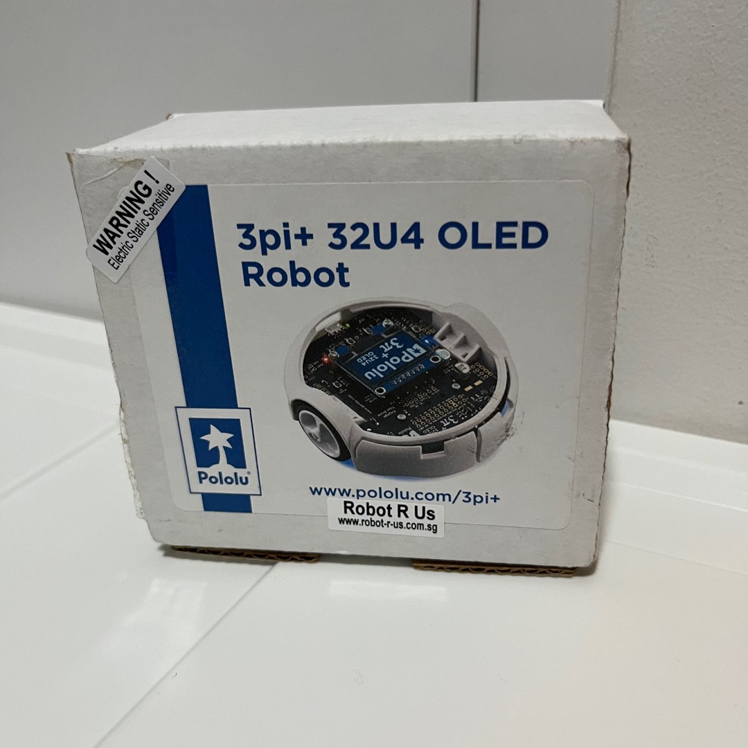 Pololu Robot - 3pi+ 32U4 OLED Robot Item -#4975. Learn robotics and ...