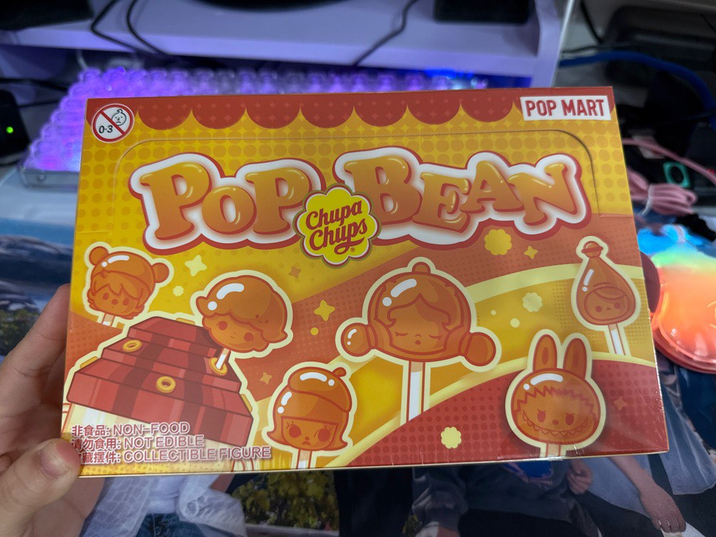 POPMART Popbean Chupa Chups, Hobbies & Toys, Toys & Games on Carousell