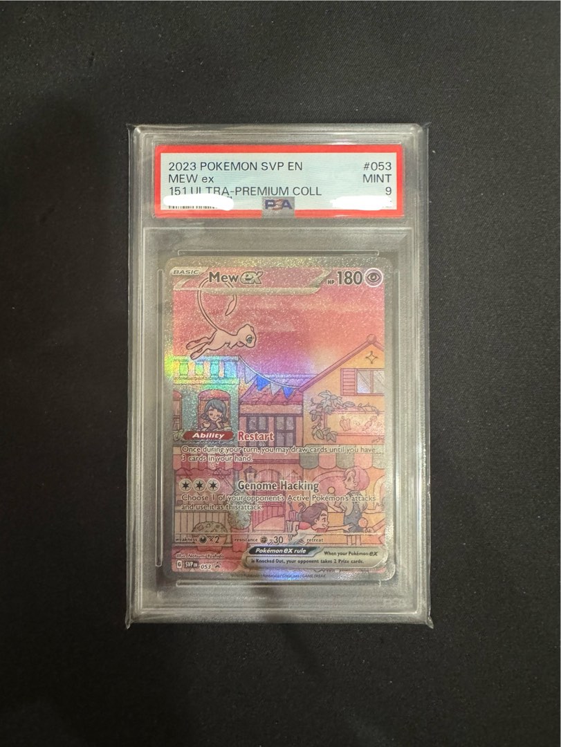 [PSA 9] Pokemon Mew ex 151 UPC, Hobbies & Toys, Toys & Games on Carousell