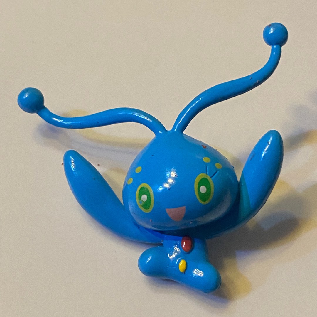 RARE POKEMON MANAPHY MINI FIGURE, Hobbies & Toys, Toys & Games on Carousell