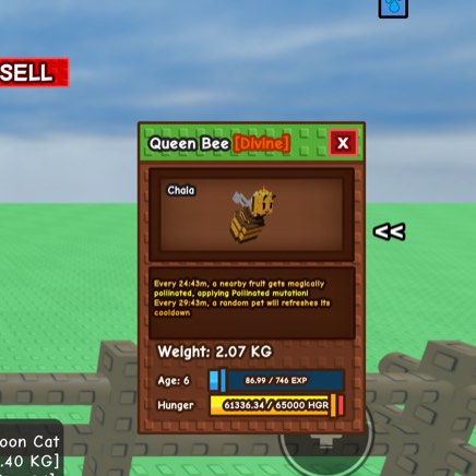 Roblox grow a garden pet queen bee, Hobbies & Toys, Toys & Games on ...