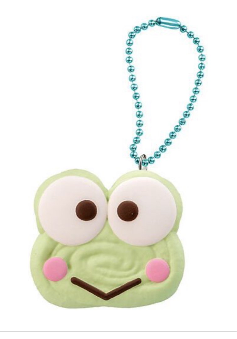 Sanrio KEROPPI Handmade Snack Charm Keychain Bandai Gashapon Gacha ...