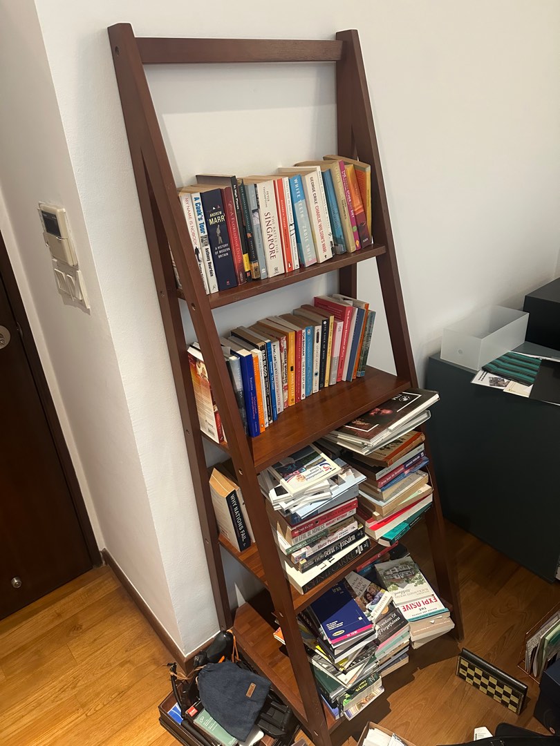 Scanteak solid teak bookcase / bookshelves, Furniture & Home Living ...