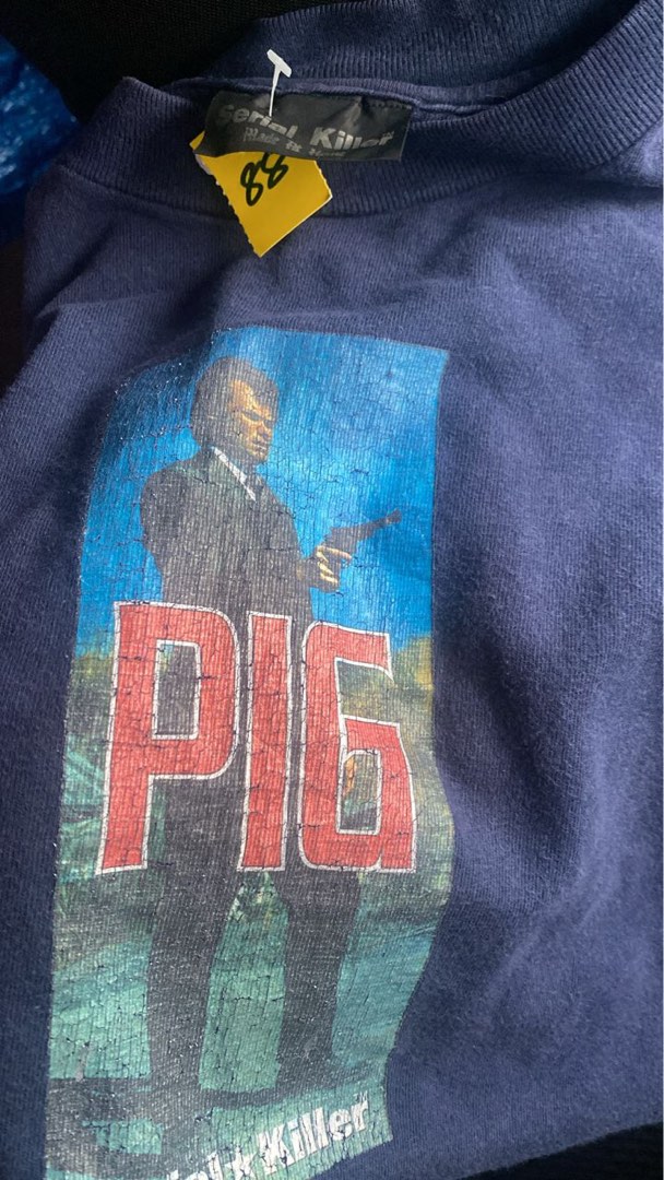 Serial killer the pig movie design susah, Men's Fashion, Activewear on ...