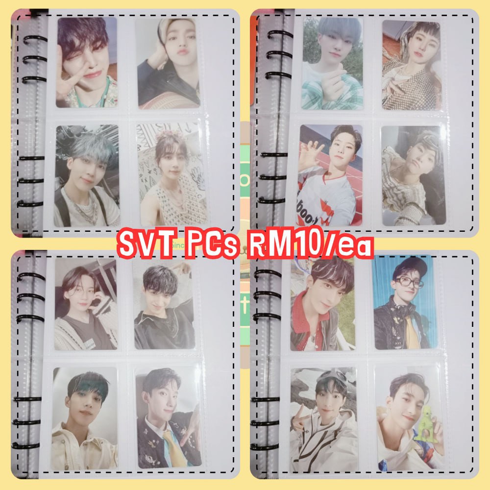SEVENTEEN (SVT) PHOTOCARDS, Hobbies & Toys, Collectibles & Memorabilia ...